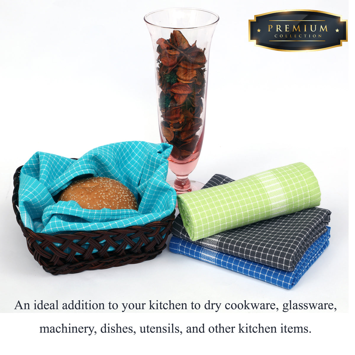 Mono Tea Towels – Soft & Absorbent Kitchen Towels – Zawa Global